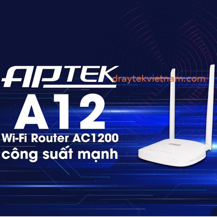 Router APTek A12 AC1200 - Phân Phối Sỉ Lẻ Thiết Bị Mạng Dintek